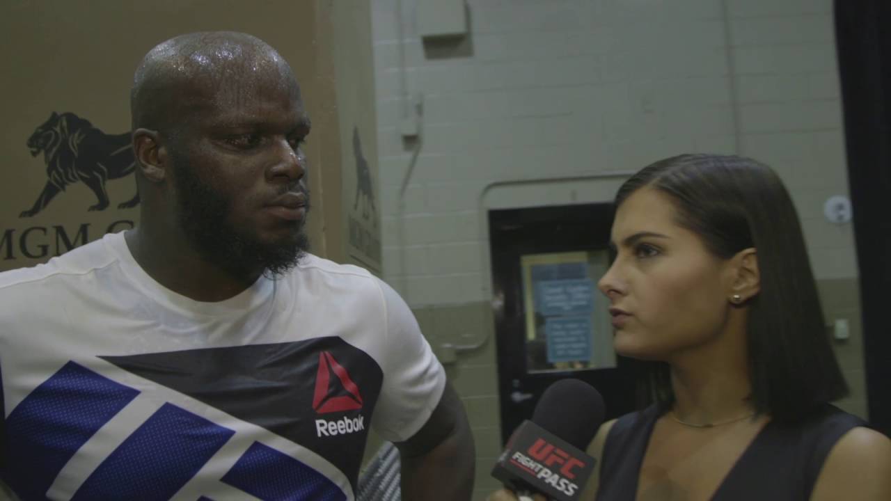 Fight Night Las Vegas: Derrick Lewis Backstage Interview - YouTube