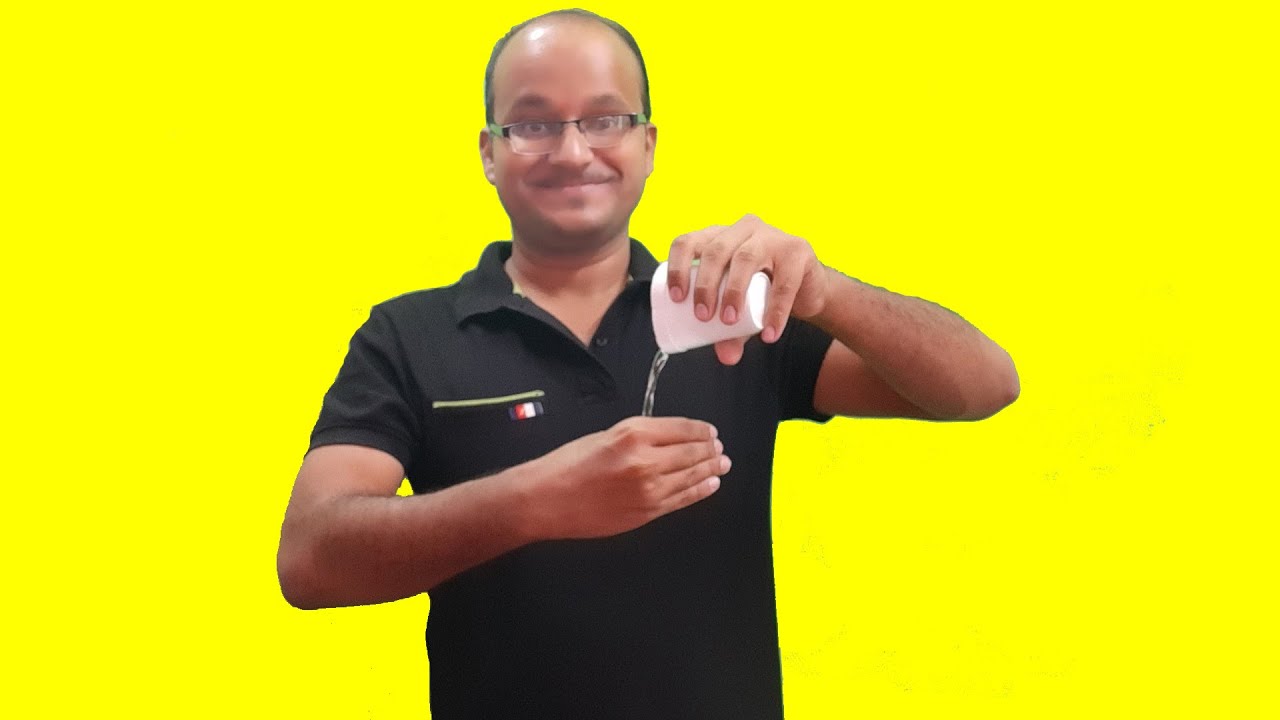 Learn Water In Hand Easy Magic Trick - YouTube