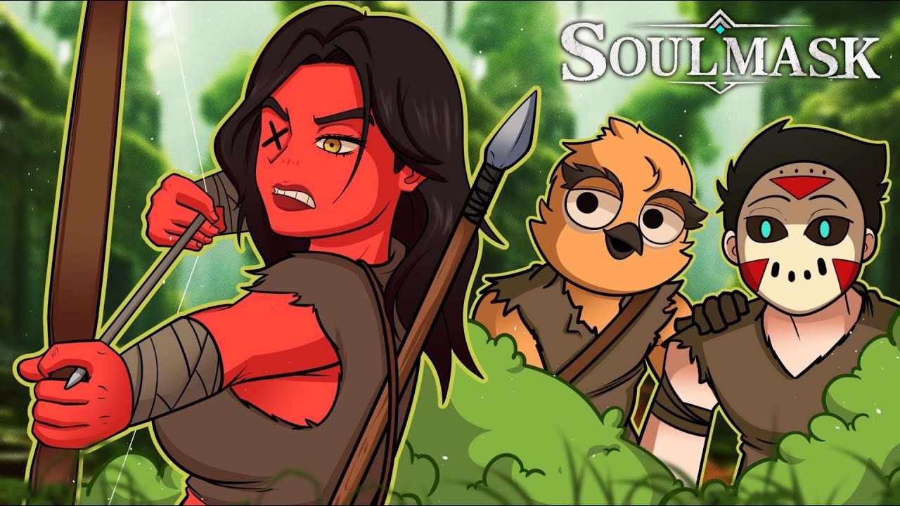THIS *NEW* SURVIVAL GAME IS AMAZING!!! | Soulmask (w/ Vanoss & H2O ...
