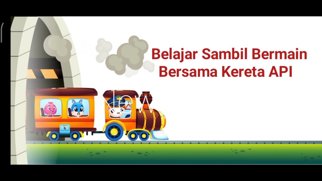 Kereta API | Belajar dan bermain bersama - YouTube