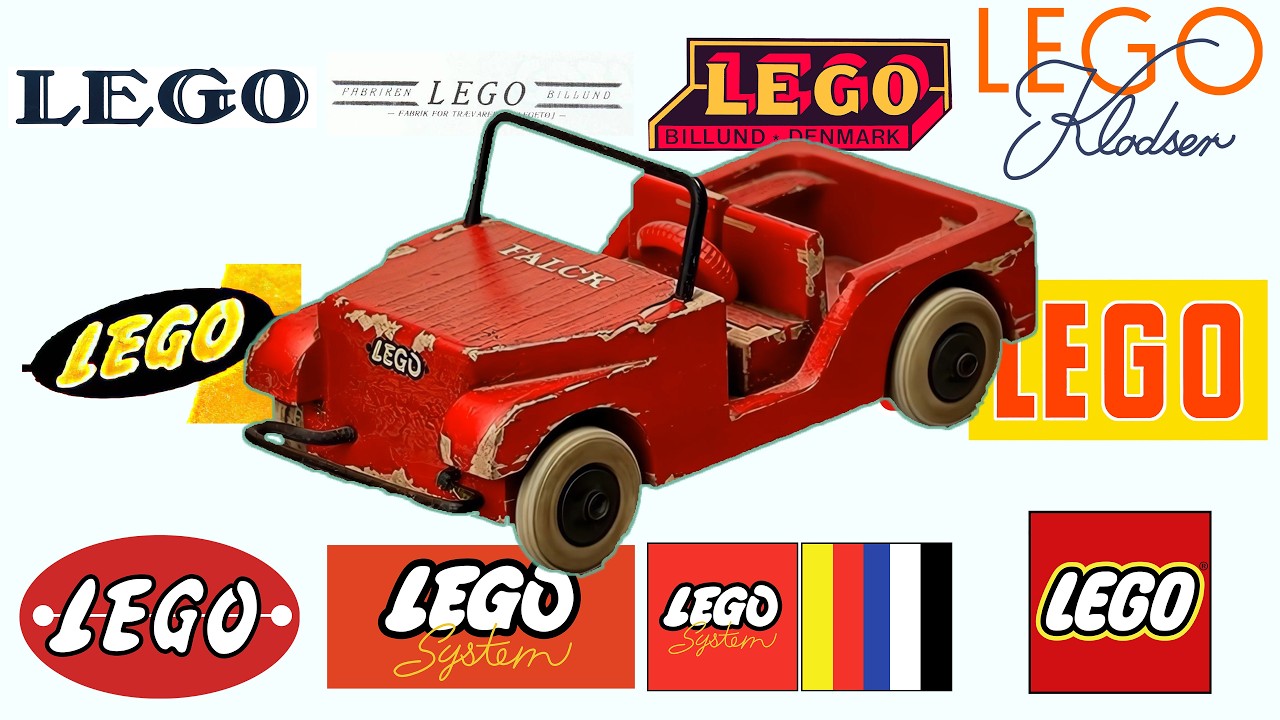 The Evolution of the LEGO Logo: From 1934 to Today! - YouTube