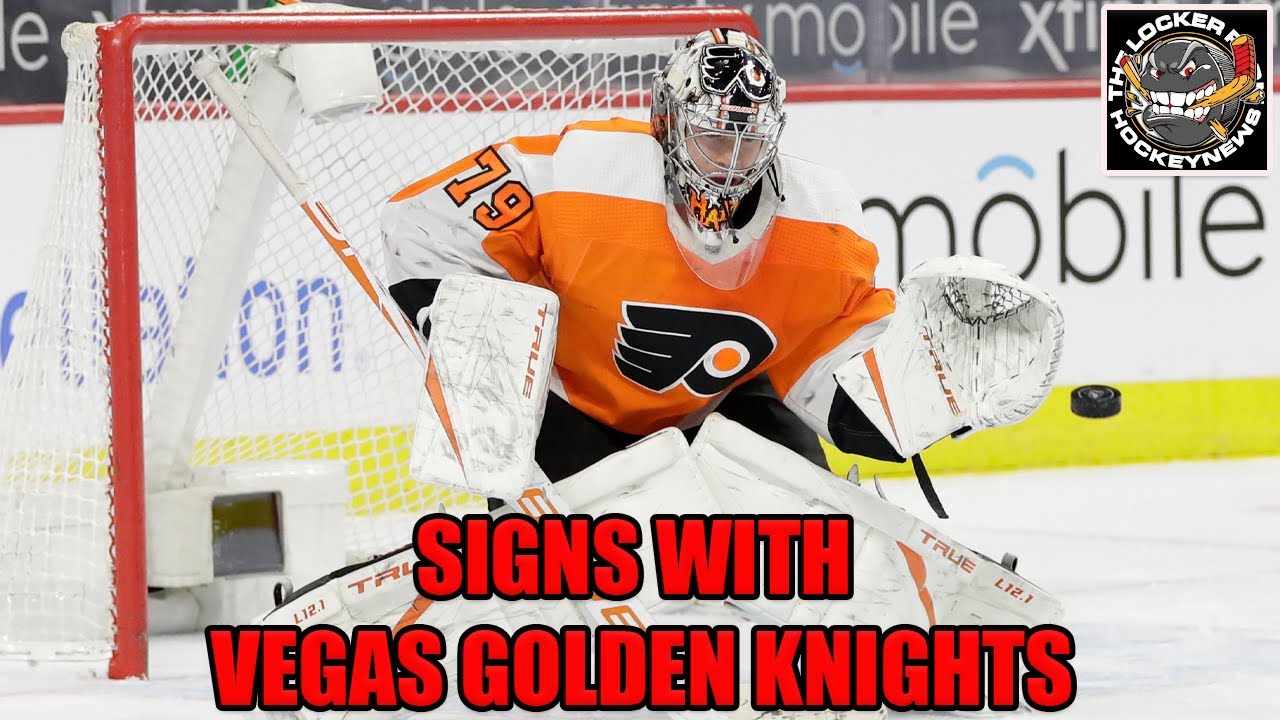 Carter Hart Signs 2 Year Deal with Vegas Golden Knights - YouTube