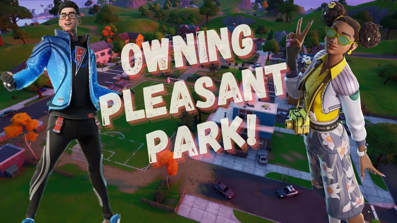 Flakes Power & Lavendra- Owning pleasant park Fortnite Battle Royale OG ...