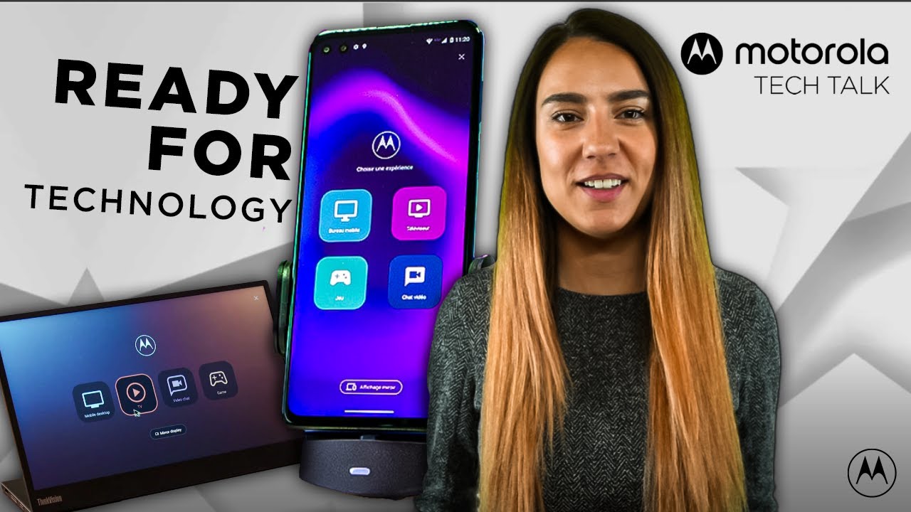 Motorola Tech Talk | Технологията Ready For | Свържете смартфона си с ...