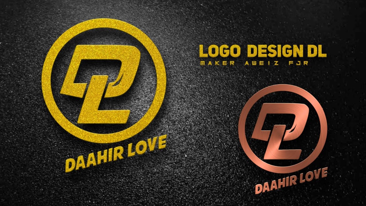 Sidee Loo Sameeyaa Logo design DL {DAAHIR LOVE} - YouTube