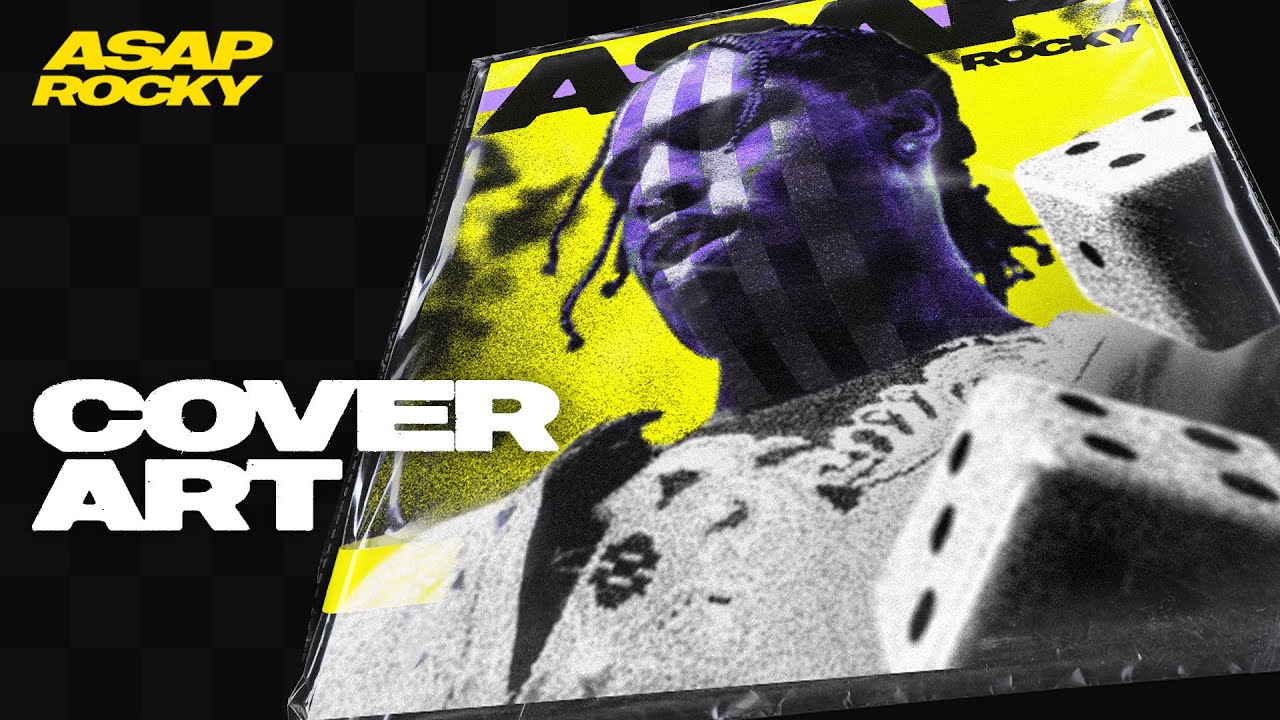 ASAP ROCKY COVER | Cover Art Photoshop | SPEEDART | SHARD - YouTube