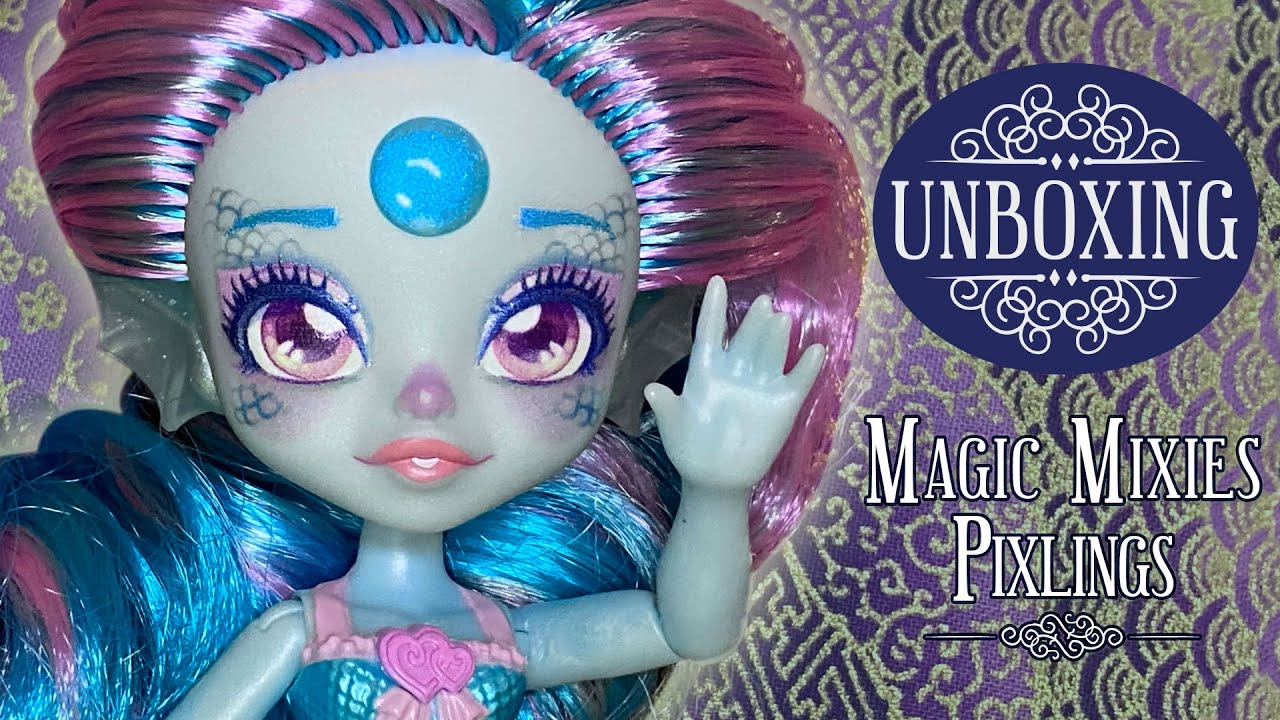 Magic Mixies Pixlings Unboxing! | Revealing a Magical Mermaid - YouTube