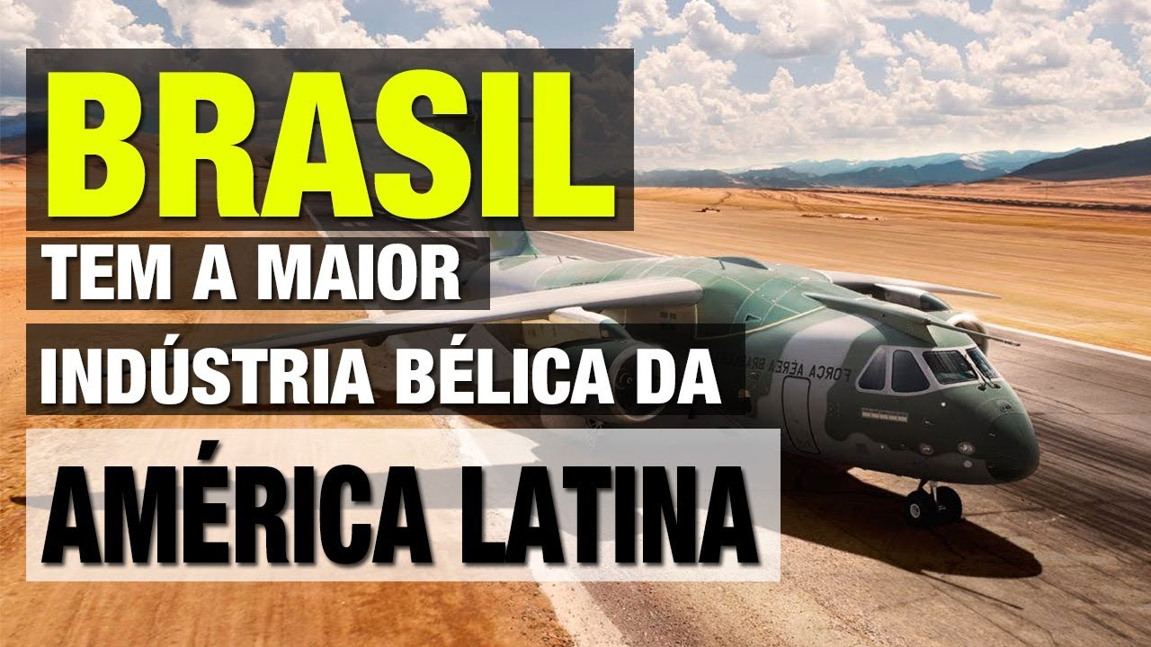 Brasil tem a maior indústria de defesa da América Latina - YouTube