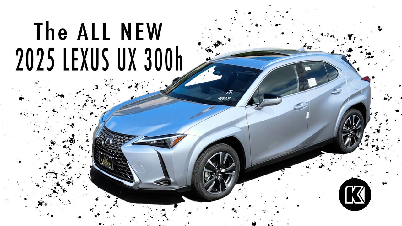 Get Around in a Crossover SUV: 2025 Lexus UX 300h Walkaround Video ...