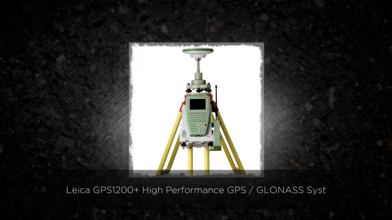 Leica GPS1200+ High Performance GPS / GLONASS System - YouTube