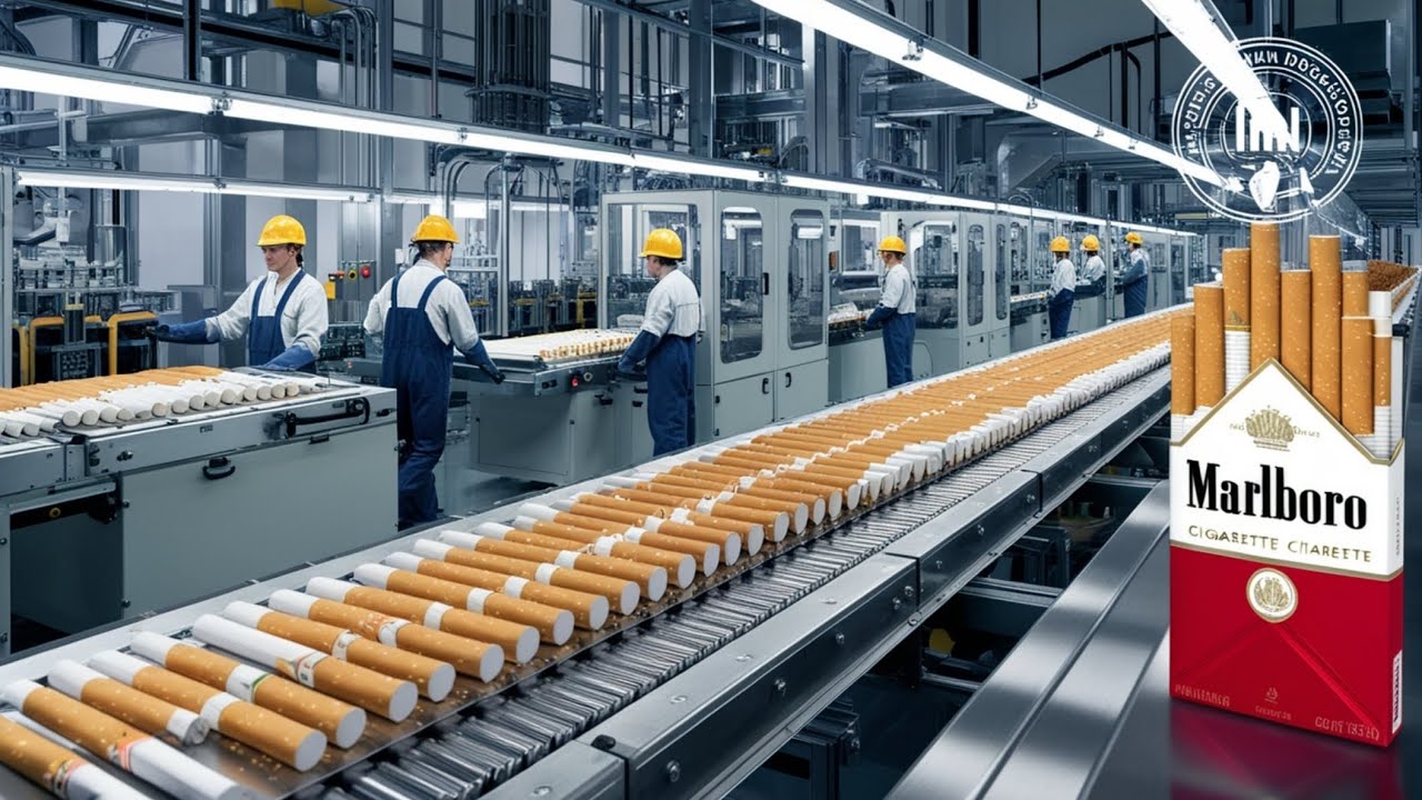 How Cigarettes are Manufactured|Made In Factory|Jelly discovery - YouTube
