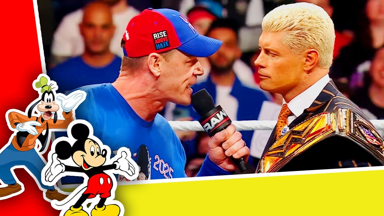 John Cena & Cody Rhodes But It's Mickey & Goofy - YouTube