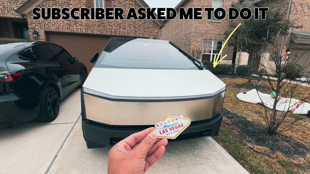 Tesla Cybertruck Foundation Series is really a MAGNET - YouTube