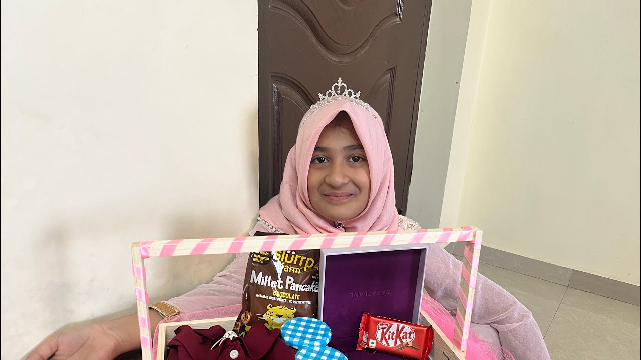 Eid ki gifts#unboxing eid gifts#Seara ki first eid ul fitr #trip begins ...