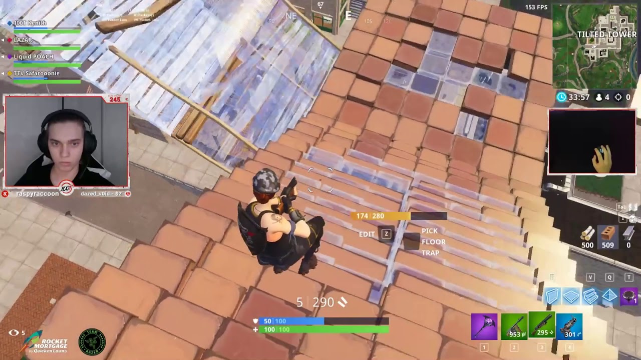 TL Poach vs 100T Kenith 1v1 Playground Fortnite Build Fights - YouTube
