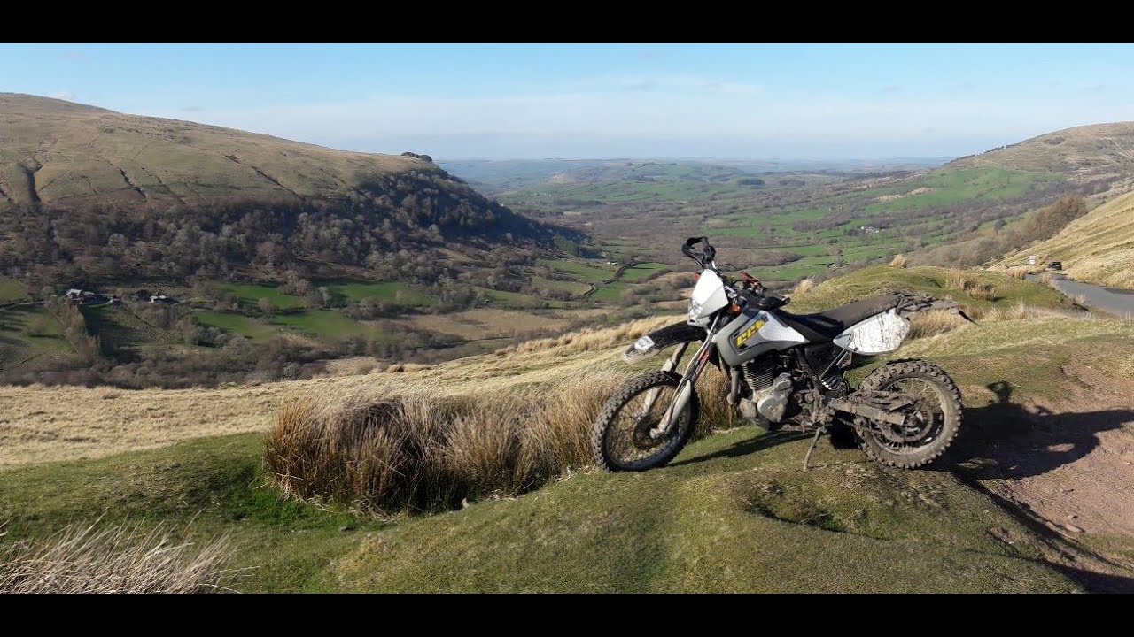 Trans European Trail (TET) ride through the middle of South Wales from ...
