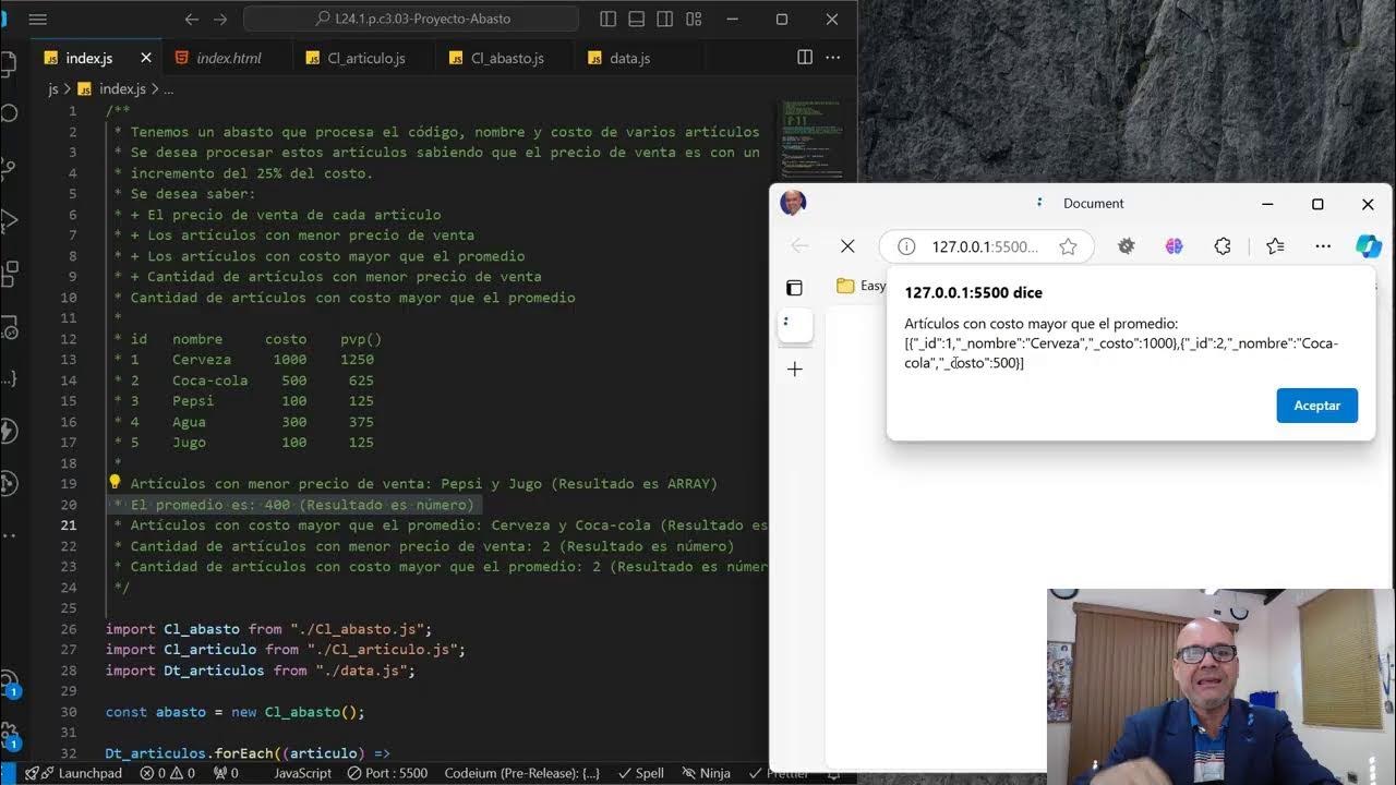 Programación: Clase Nº8 - ARRAYS (parte 1) - YouTube