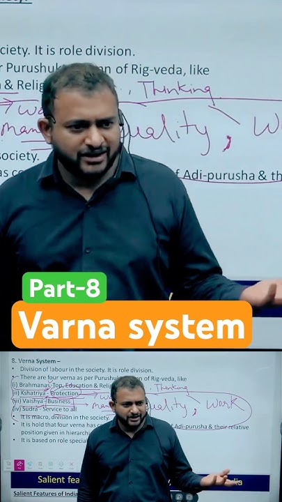 (Part-8)#varna #system based on #psychology #upsc - YouTube