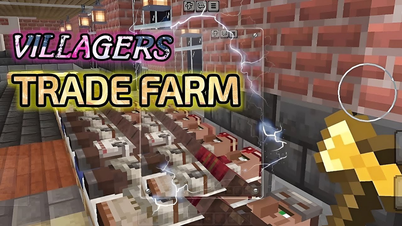 I Build Trade Farm For Villagers in Minecraft// part -1 - YouTube