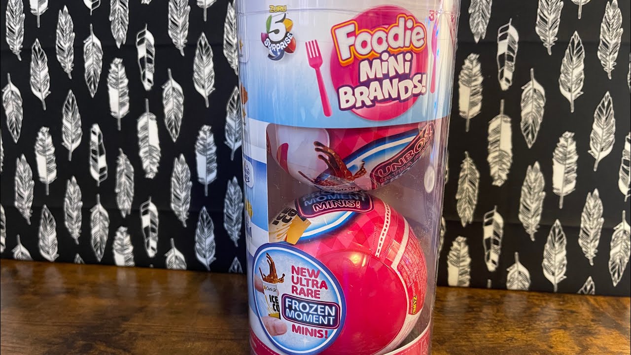 Opening NEW Foodie Mini Brands! - YouTube