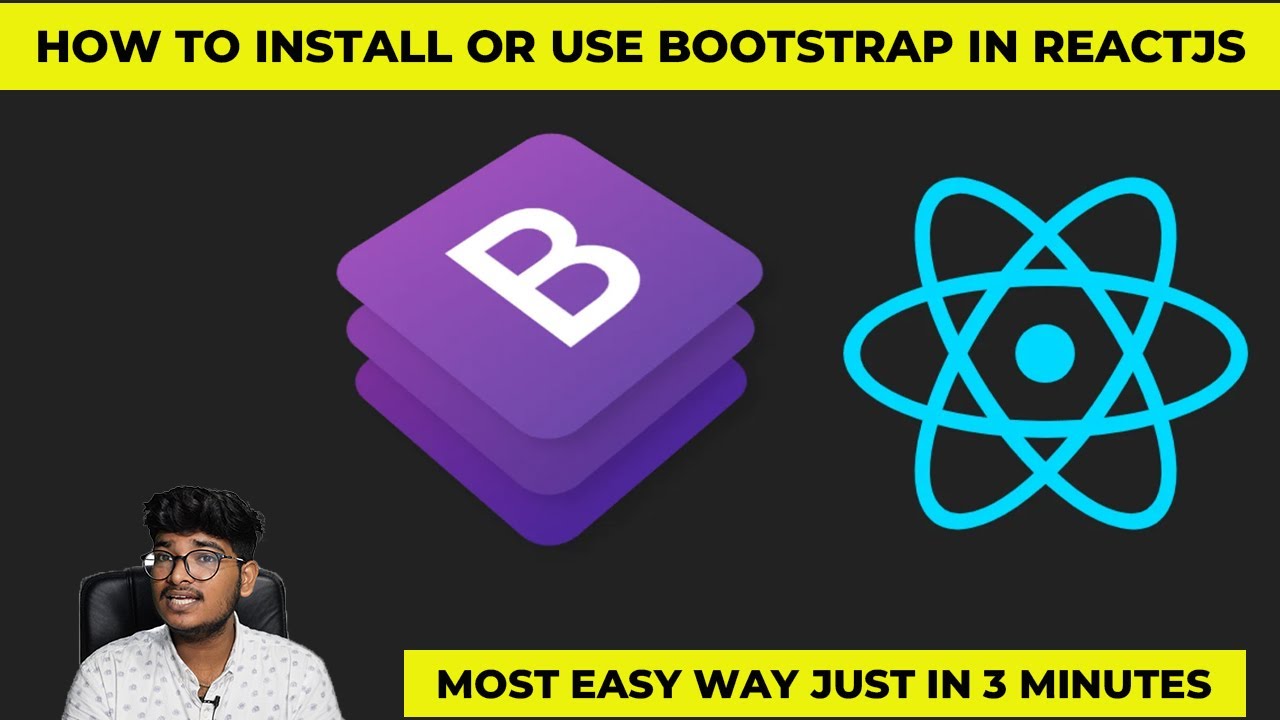 How To Install Bootstrap In Reactjs Reactjs Bootstrap Youtube 0360