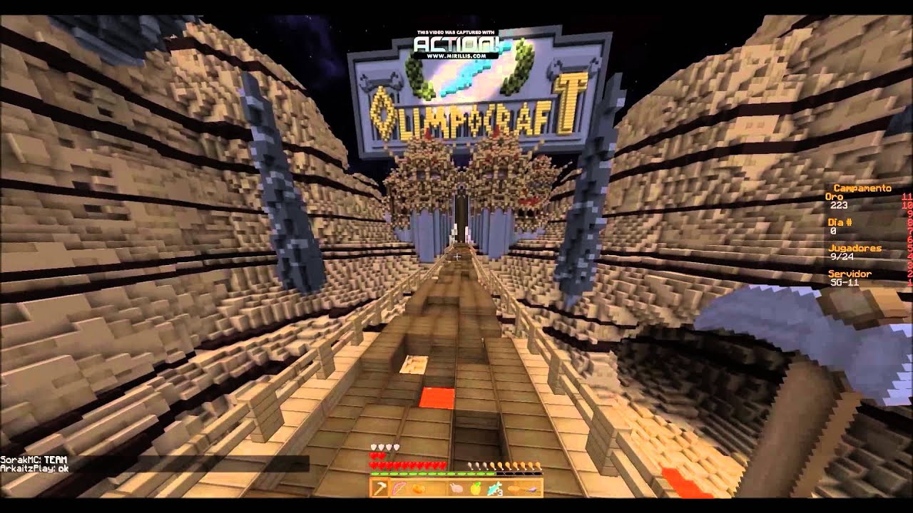 Partida GANADA POR POTRA OLIMPOCRAFT/MINECRAFT - YouTube