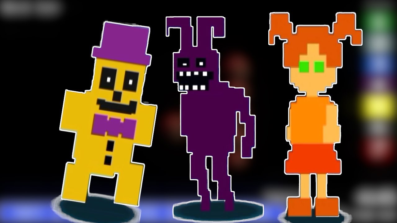 Unlocking The Blue Chest Characters In Super FNaF RPG Remake - YouTube