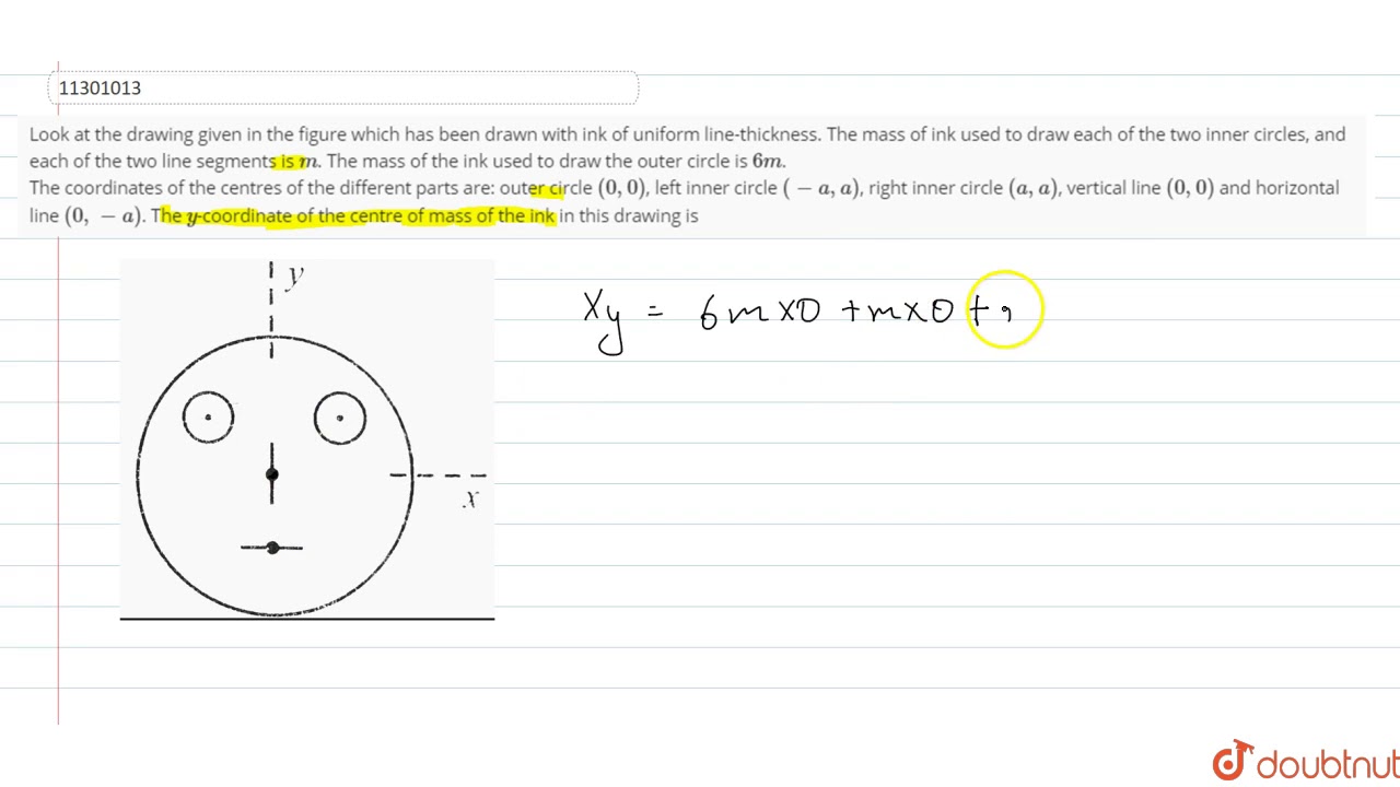 Look At The Drawing Given In The Figure Which Has Been Drawn With Ink Of Uniform Line thickness Look At The Drawing Given In The Figure Which Has Been Drawn With Ink Of Uniform Line thickness