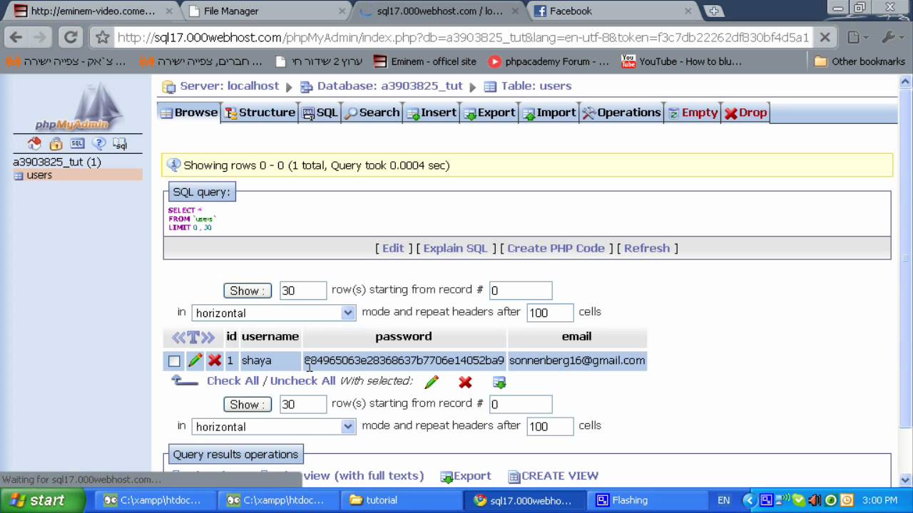 Php Tutorials Forgot Password Script Part 3 Youtube 5087