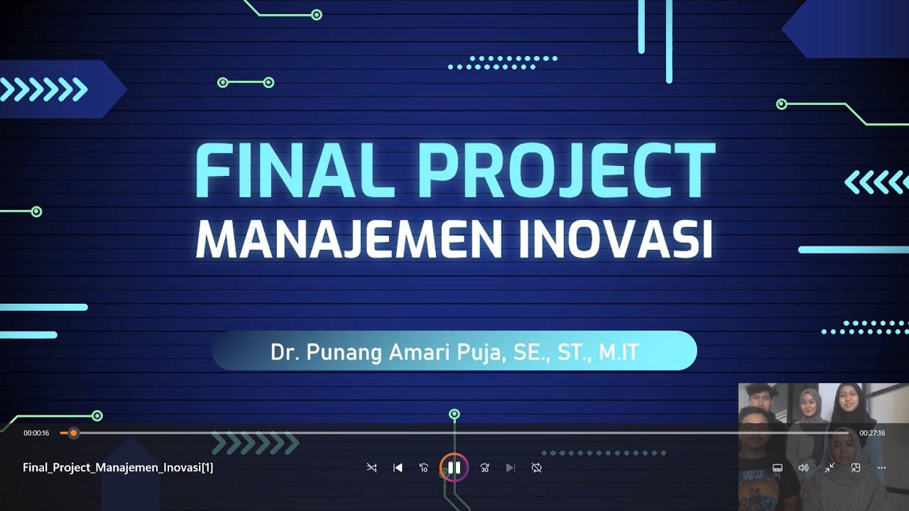 Final Project Manajemen Inovasi - Kelompok 7 - YouTube