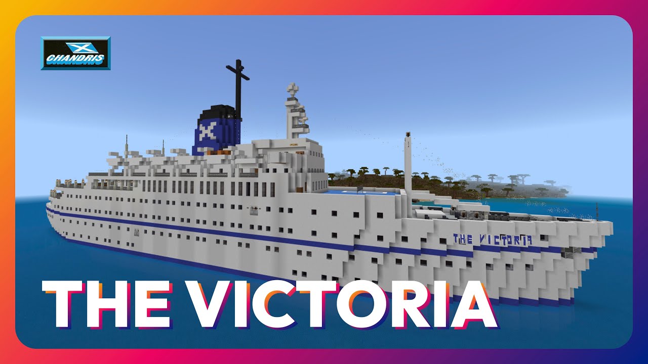 MV The Victoria in Minecraft! - YouTube
