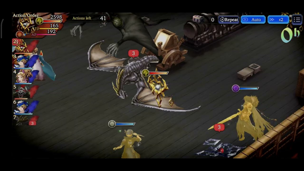 FFBE WOTV FF VI Trial of Reckoning - Hard Boss ( 10.5k Auto Battle ...