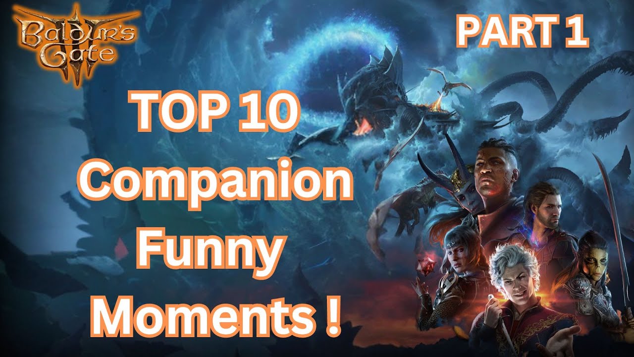 BG3 Top 10 Funniest Companion Moments! Part 1 - YouTube