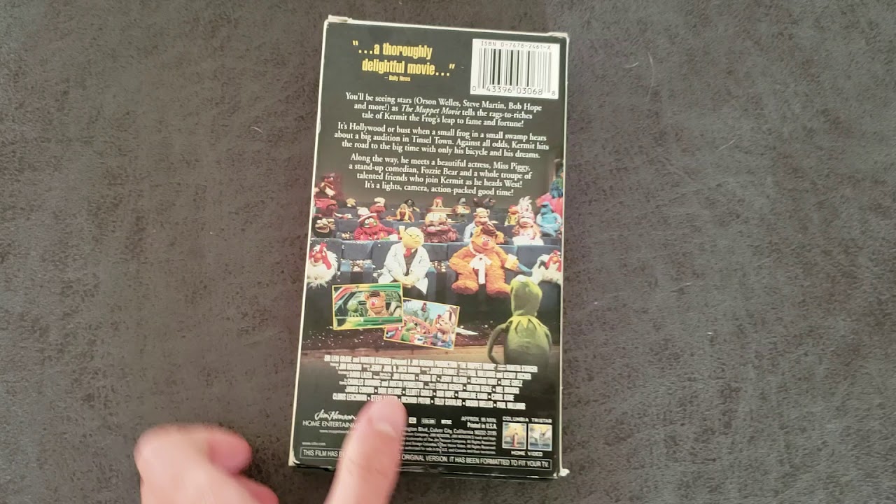 Opening to The Muppet Movie 1999 VHS at grandmas house - YouTube