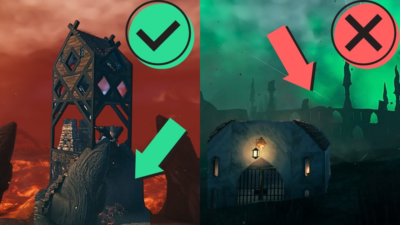 Top 6 Locations To Build In The Ashlands! - Ultimate Base Location ...