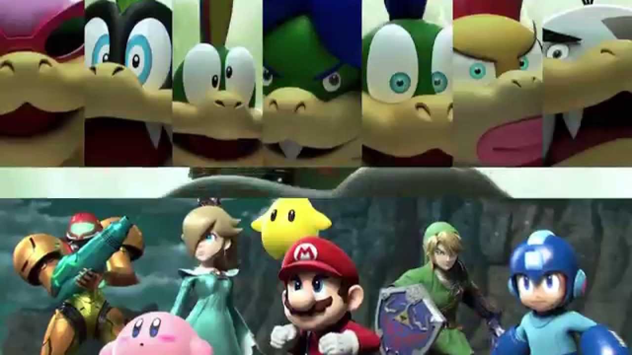 Super Smash Bros. for 3DS and Wii U | All Newcomers [English] | 1080p ...