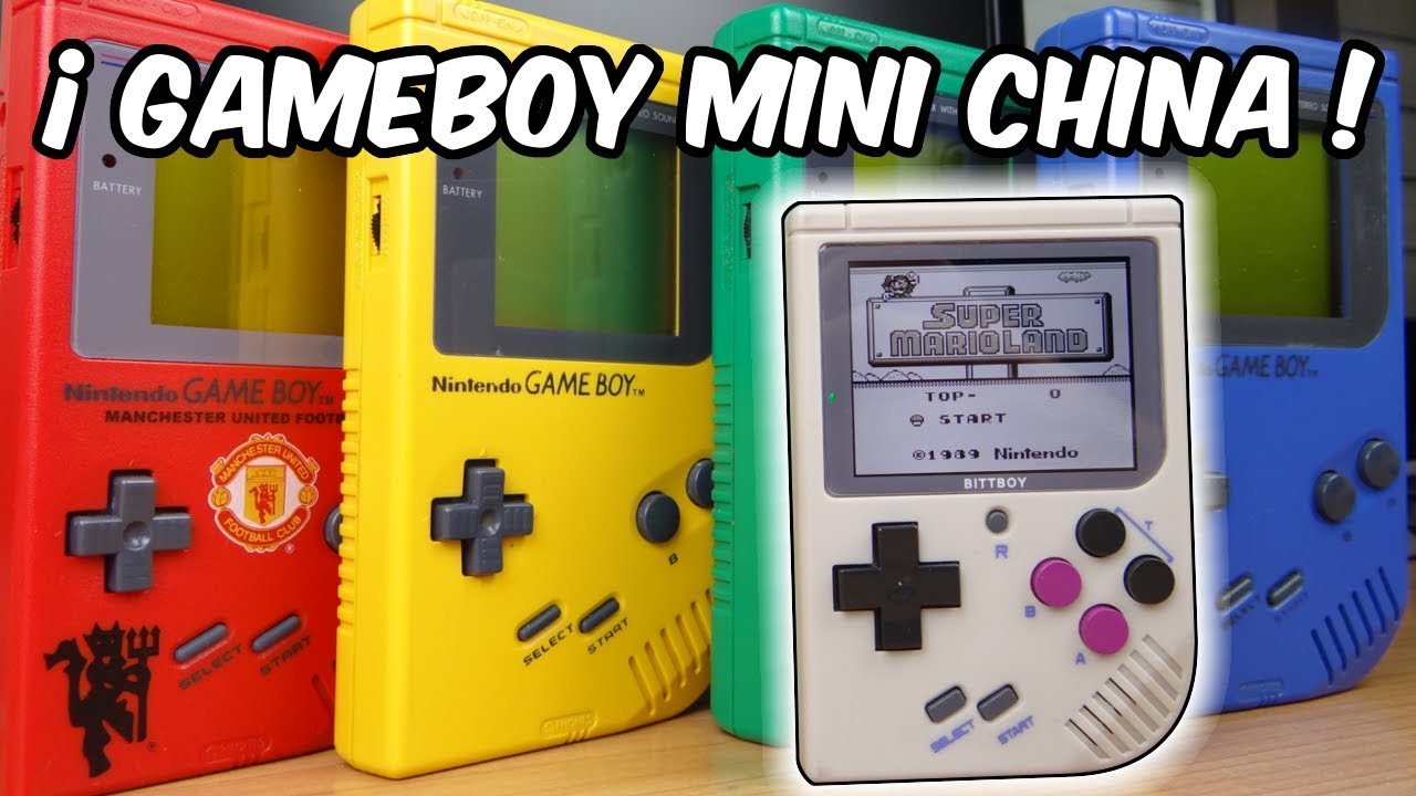 🕹️ NEW BITTBOY : LA GAMEBOY MINI CHINA , análisis en español de esta ...
