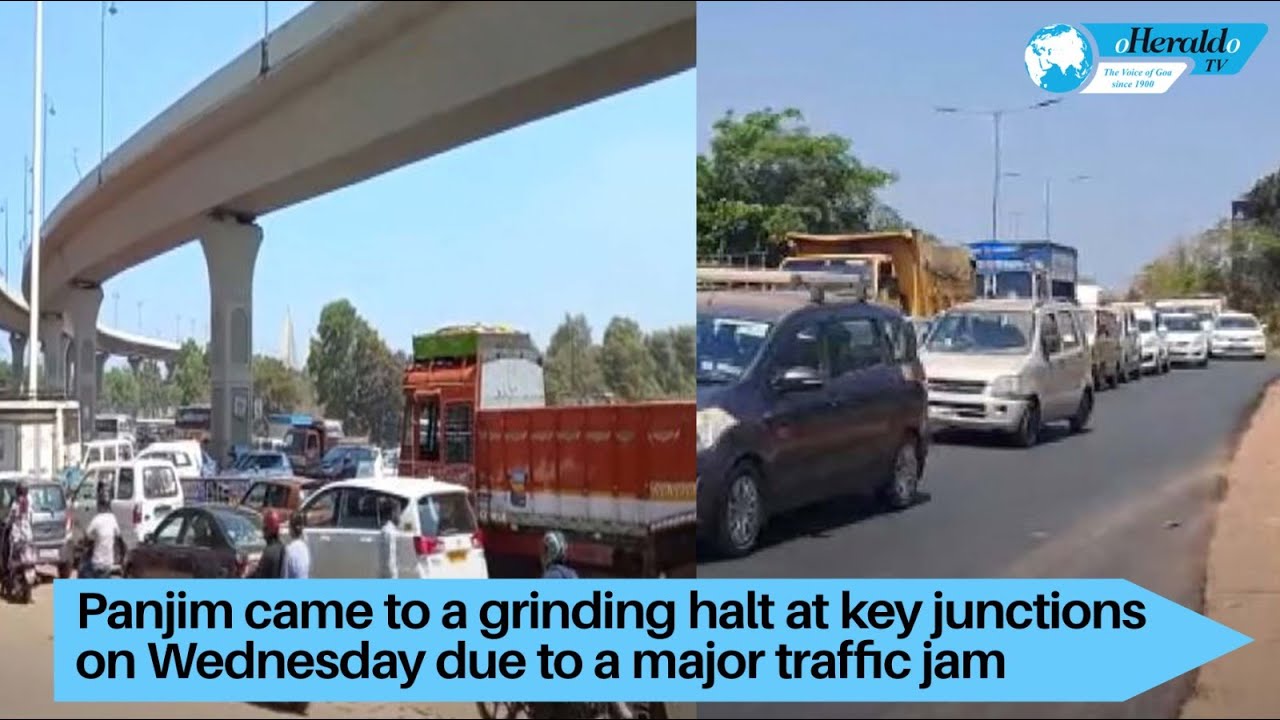 Panjim came to a grinding halt at key junctions on Wednesday due to a ...