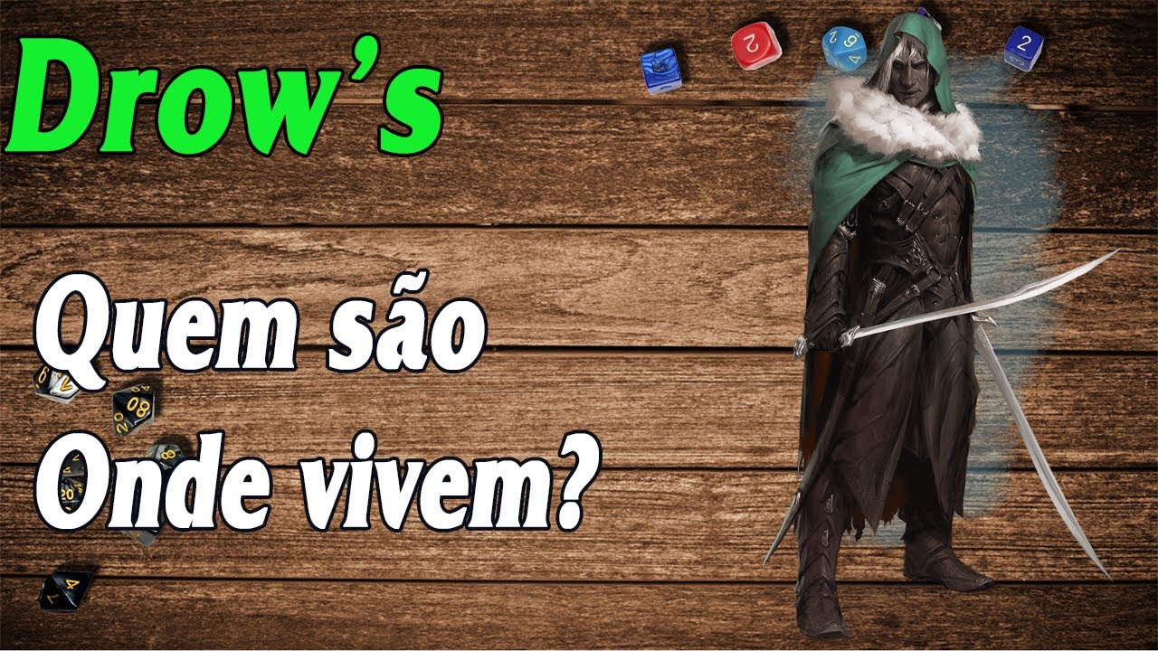 Dicas de RPG Como são os Drow - YouTube