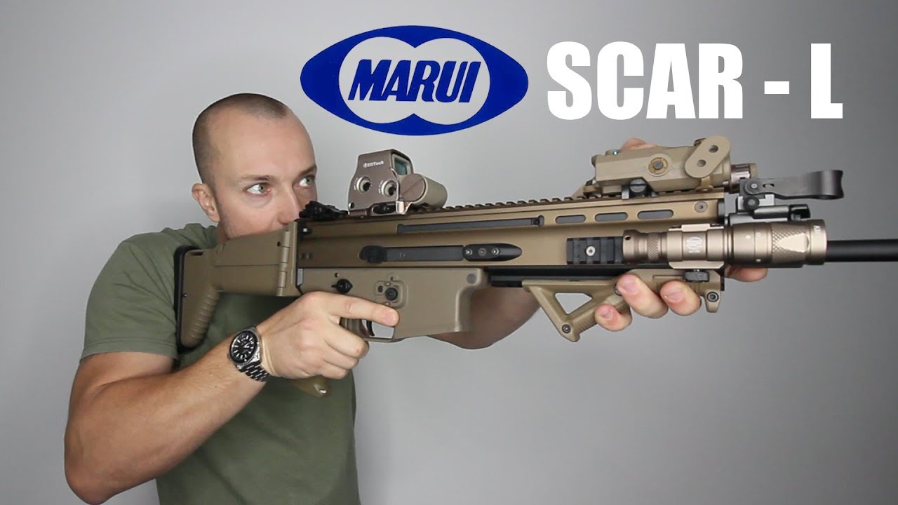 Tokyo Marui - Scar L - EoTech XPS3 - La5 PEQ - Surefire M300 Vampire ...