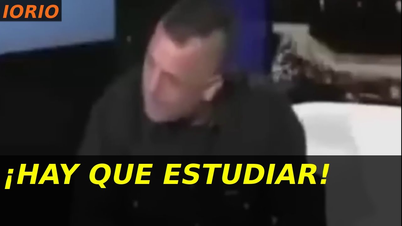 ¡Hay que ESTUDIAR! 💢 | Ricardo Iorio - YouTube