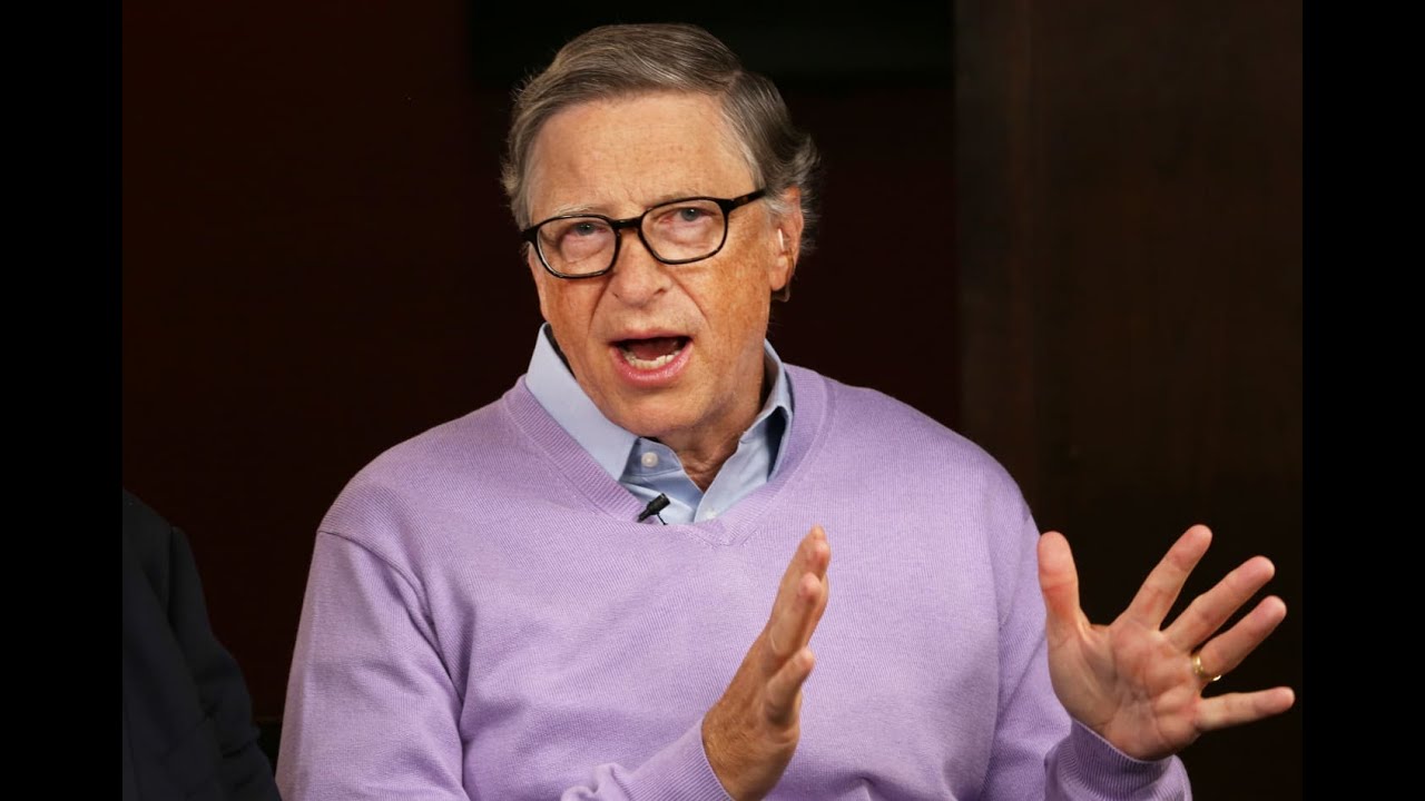 Feeding Bill Gates a Fake Burger to save the world - YouTube