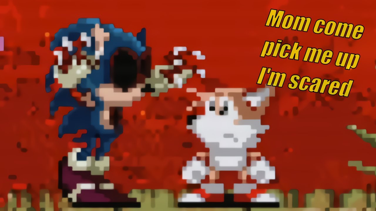Sonic.err errors out and scares Tails. - YouTube