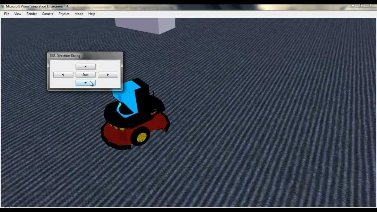 Microsoft Robotics Developer Studio 4 - Visual Simulation Environment ...