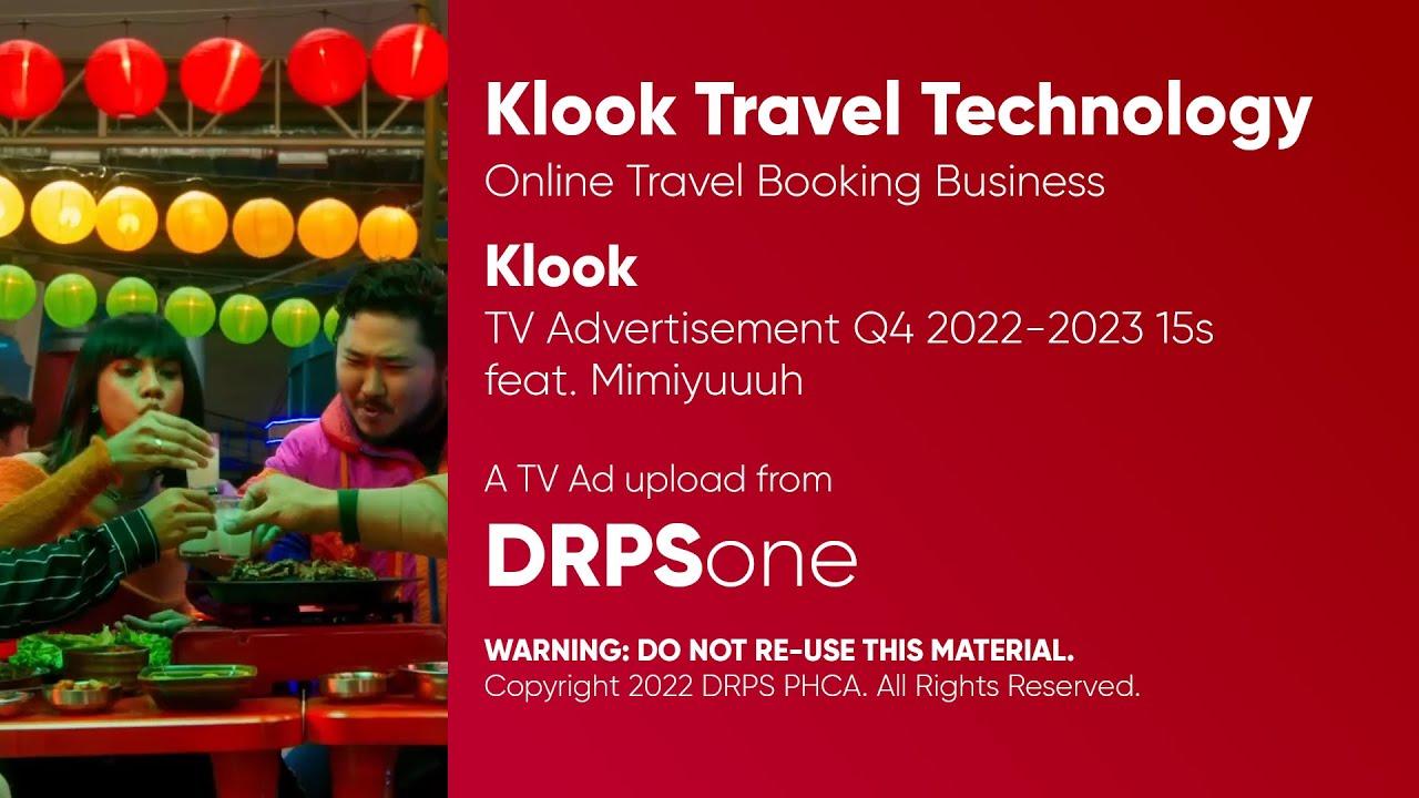Klook TV Ad Q4 2022-2023 15s with Mimiyuuuh (Philippines) - YouTube