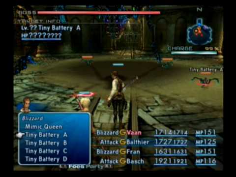 FINAL FANTASY XII - Mimic Queen (HQ) - YouTube