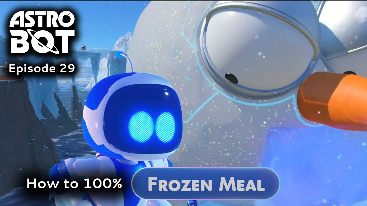 Astro Bot: Guide to "Frozen Meal" - YouTube