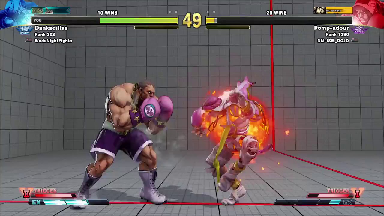 SFV - Dhalsim V-Trigger 2 vs Balrog - YouTube