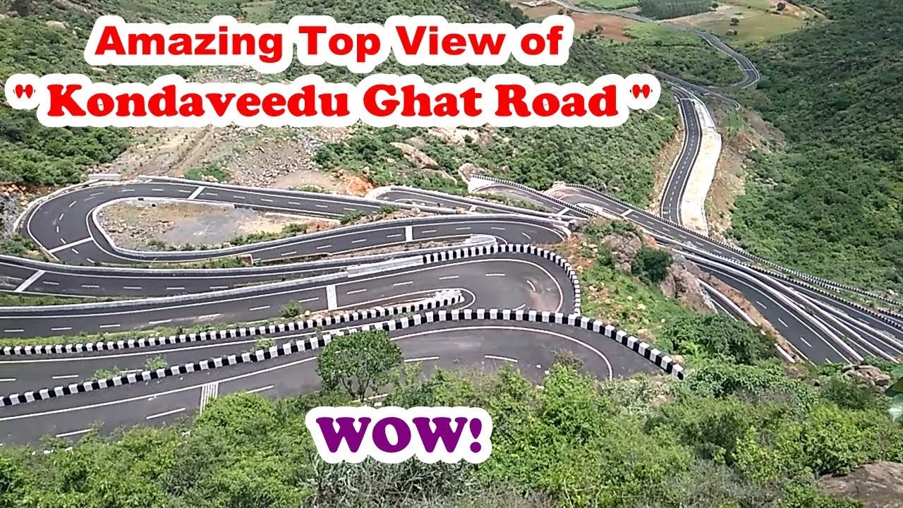 Amazing Top View of Kondaveedu Ghat Road | #Kondaveedu_Ghat_Road ...