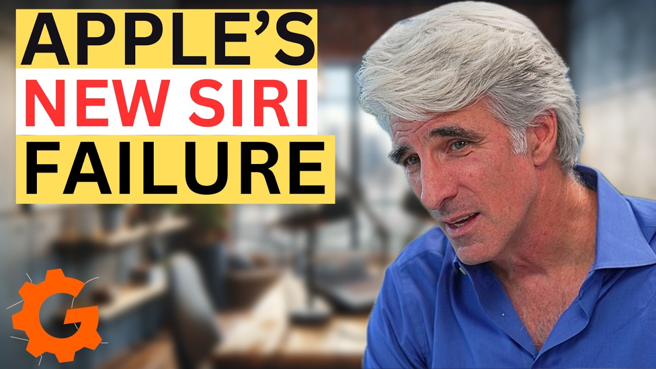 Apple's HUGE Siri AI Fumble w/ John Gruber - Geared Up 205 - YouTube